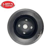 China Excavator Water Pump Pulley Double Slot 140mm Outer Diameter For S6K Engine for sale