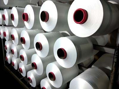 China Semi Dull Polyester Draw Textured Yarn Recycled Eco Friendly 150D/288F for sale