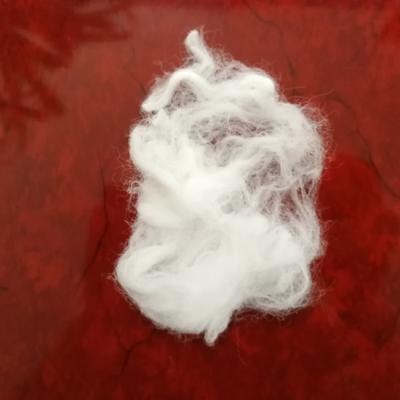 China Recycled GRS Nylon 6 Fiber Raw White ISO9001 Environmentally Friendly for sale