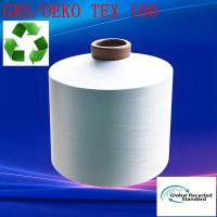 China DTY Recycled Polyester Filament Yarn SEMI DULL 150D/288F With OEKO TEX 100 Certification for sale