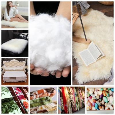 China 100% Recycled GRS Polyamide 6 Fibre 8Dx88mm Raw White ISO9001 for sale