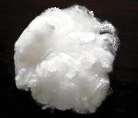 China GRS Certified Recycled PA6 Fiber 4D×76mm Raw White for sale