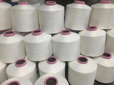 China Polyester DTY Yarn 150D/48F Semi-Dull Raw White for sale