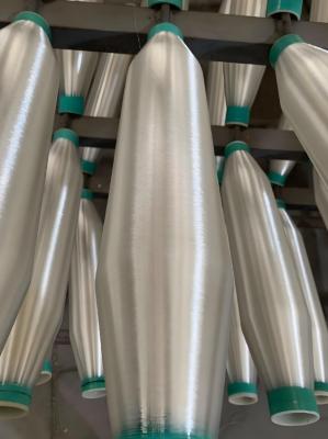 China Virgin Nylon 6 Fiber High Tenacity Heat-Resistant Synthetic Staple Fiber 1.5D38mm In Raw White for sale