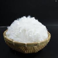China GRS Recycled Polyester Staple Fiber 3D 51MM Semi Dull UV Resistant for sale