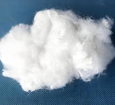 China Siliconized Polyester Staple Fiber Filling Material Virgin and Recycled for sale