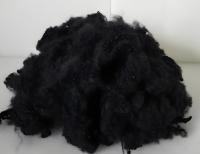 China 3Dx51mm Black Acrylic Staple for Artificial Fur and Fake Fur Fabric for sale