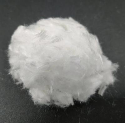 China Nylon Staple Fiber 30dx84mm White for Apparel for sale