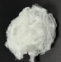 China NYLON 6 Fiber 6.7dtex x 130mm Raw White Semi-Dull Soft Finish Crimped for sale