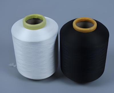 China 7D × 64mm Black Recycled Polyester Fiber for sale