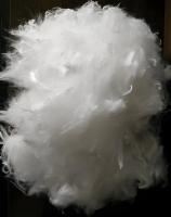 China Nylon 6 Staple Fiber 6D x 76mm Semi-Dull / Crimped for Nonwoven for sale