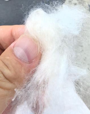 China 3D × 51mm Bright Round Nylon Staple Fiber for sale