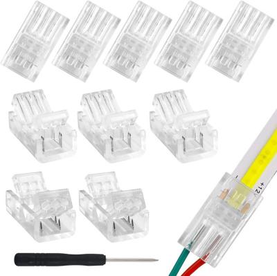 China PC ROHS  Led Light Cable Connector LED Accessory Adapter Terminal Extension Connection for sale