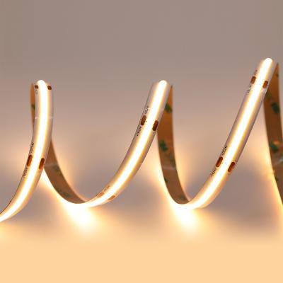 China High CRI90 COB LED Strip DC12V COB 8mm 384leds 3000k 4000k 6000k Dotless for sale
