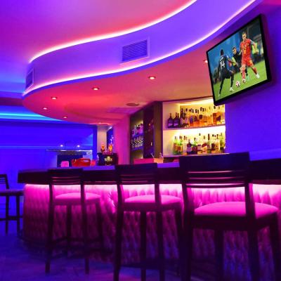 China 24V 840leds/M Dream Color Cob Cct Decorative Led Strip Lights IP20 For Lighting for sale