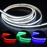 China Wifi RGBW Rgb 784LEDs COB LED Strip 24v Flip Chip 12mm Non Waterproof for sale