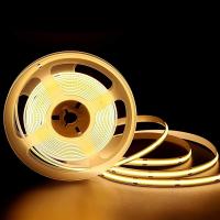 China Ra90 DC 480 LED Chips Cob Led Rgb Flexible Led Strip 24v 3000k for sale