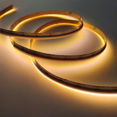 China Side Emitting 480LED 8mm COB Neon Led Strip Lights 12v 3000K Flexible For Decorative Lighting for sale