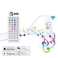 China Music Ip65 APP Home Led Light Strip Flexible Waterproof Luces Rgb 5050 Kits for sale