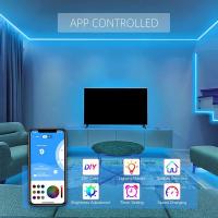 China Music Ip65 APP Home Led Light Strip Flexible Waterproof Luces Rgb 5050 Kits for sale