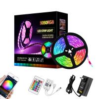 China RGB 5050 Light Set Tape Smart LED Music Light IP65 Waterproof 5M Home Decoration for sale
