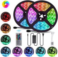 China Smart CRESTIN 16.4ft RGB Music Sync Flexible Rgb Led Strip Lights WiFi APP for sale