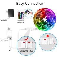 China 6 To 36V 15M 5050 RGB Smart LED Music Light Lights Music Sync Color Changing Flexible for sale
