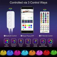 China RGB 5V Waterproof Smart LED Music Light Led TV Backlight 5050 USB Color Changing for sale