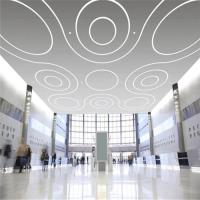 China S Shape Aluminum Plaster Trim 2835 3528 5050 Led Aluminum Channel For Led Lights Snake for sale