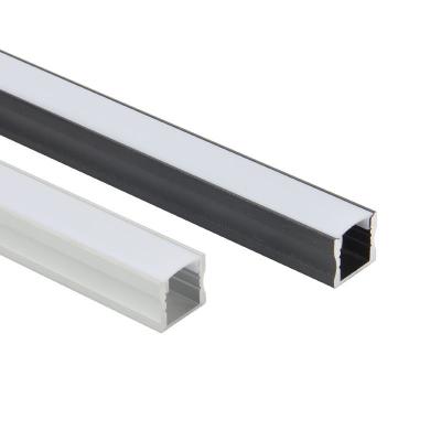 China AL1715B 5050 3528 Alu Pro 17.6mm Led Strip Profile Batten Light Profile for sale