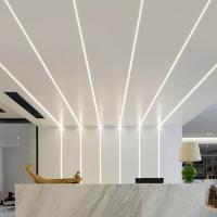 China AL1715B 5050 3528 Alu Pro 17.6mm Led Strip Profile Batten Light Profile for sale