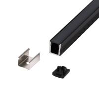 China Mini Recessed Square LED Aluminium Profile AL 0809 For Indoor Outdoor Architecture Ceiling for sale