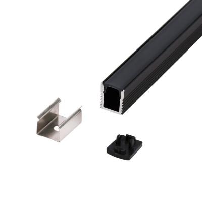 China Mini Recessed Square LED Aluminium Profile AL 0809 For Indoor Outdoor Architecture Ceiling for sale