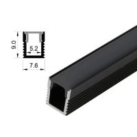 China Mini Recessed Square LED Aluminium Profile AL 0809 For Indoor Outdoor Architecture Ceiling for sale