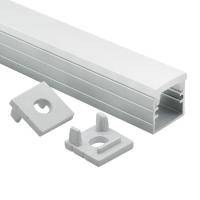 China 1212 3m Corner Aluminium Profile Aluminium Led Light Channel With Diffuser PC Cover for sale