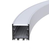 China 90lm Curved Round S Shape LED Aluminium Profile Curved Led Extrusion 2700K for sale