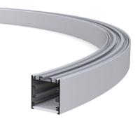 China 90lm Curved Round S Shape LED Aluminium Profile Curved Led Extrusion 2700K for sale