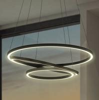 China 90lm Curved Round S Shape LED Aluminium Profile Curved Led Extrusion 2700K for sale