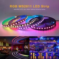China WS2811 Digital LED Flexible Strip Addressable LED Light 24V Aclorol Programmable 5050 for sale