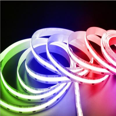 China 900Lumen/M High Density Cob LED Flexible Strip Rgb Light Flexible 24V for sale