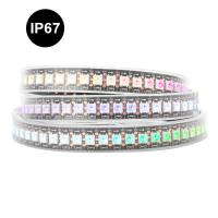 China Ip20 Ip65 Ip67 Smart LED Music Light Strip 96 100 144leds Flexible Pixels Ws2812b for sale