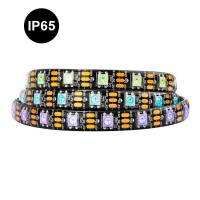 China Ip20 Ip65 Ip67 Smart LED Music Light Strip 96 100 144leds Flexible Pixels Ws2812b for sale