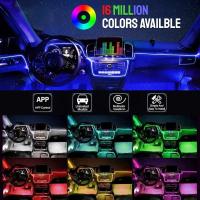 China SMD 5050 RGB Modified Car Lights Lamp LED Car Interior Decoration Atmosphere Light for sale