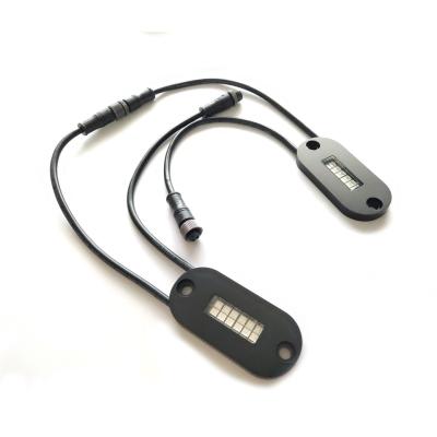 China Car Decorative LED Light Underglow Crawl UTV Truck Multicolor Underbody RGB LED Rock Lights for sale