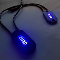 China Car Decorative LED Light Underglow Crawl UTV Truck Multicolor Underbody RGB LED Rock Lights for sale