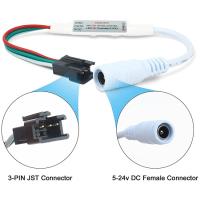 China DC5 - 24V Mini 21Key LED Light Controller For WS2811 WS2812B Dream Color Strip Lights for sale