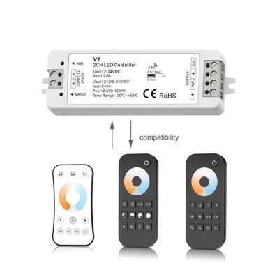 China V2 CCT 576W LED Light Controller Magic Home Led Controller 12v 24v 5 Stars for sale