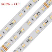 China Rgbww 5 In 1 Smd 5050 Rgb Led Rgb Cct Addressable 120 Led/M 12v 24v for sale