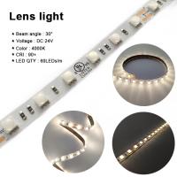 China Lens Flexible Smd 5050 Rgb Led Strip 60LEDs/M DC 24V For Home Light for sale