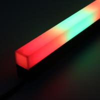 China DC24V 96leds Pixel DMX RGB Linear Led Tube Light Aluminum Track For Lighting Projects for sale